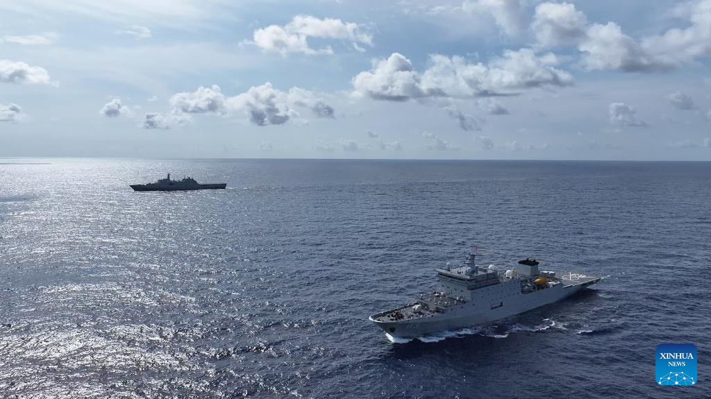 Chinese navy vessels return following ocean-going training, overseas ...