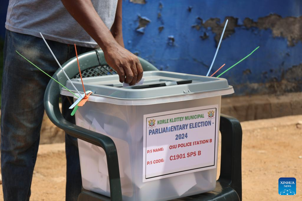 Ghana holds special voting ahead of general elections-Xinhua