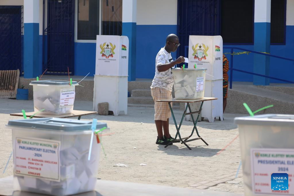 Ghana starts voting in presidential, parliamentary elections-Xinhua