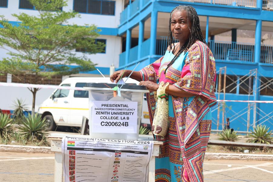 Ghana starts voting in presidential, parliamentary elections-Xinhua