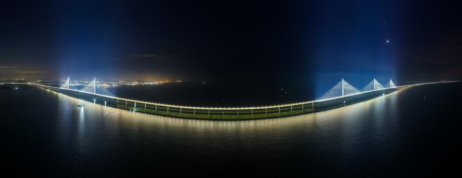New sea-crossing path opens to traffic in China's Guangdong-Xinhua