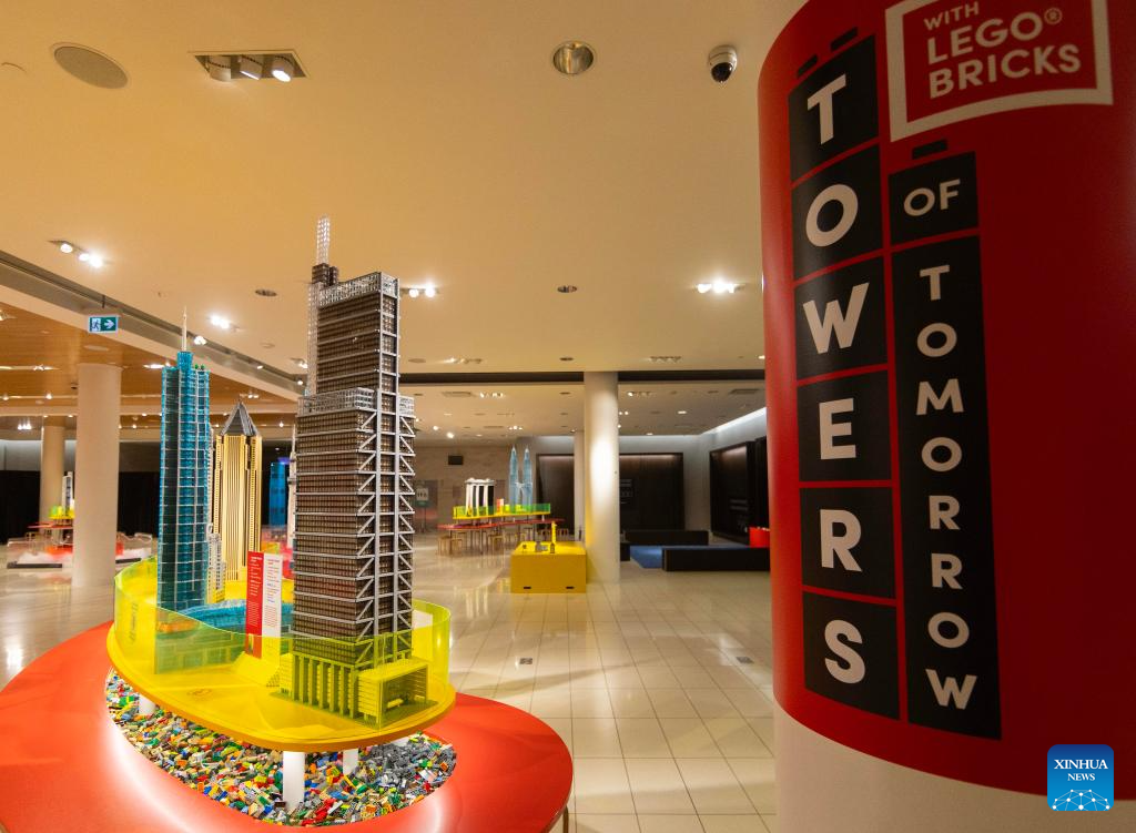 Exhibition "Towers of Tomorrow with LEGO Bricks" held in Toronto-Xinhua