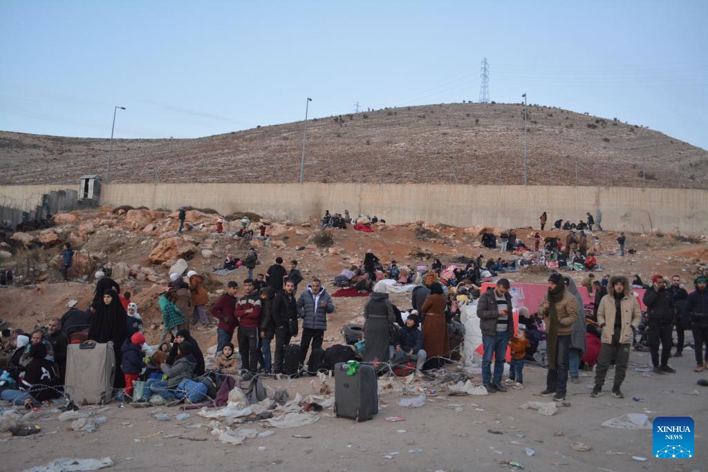 Syrians fleeing Syria stuck at border with Lebanon-Xinhua