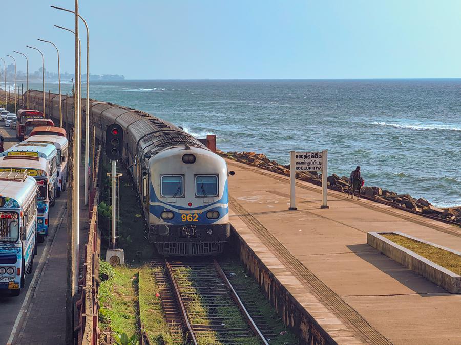Asia Album: Beautiful scenery in Colombo, the capital of Sri Lanka-Xinhua