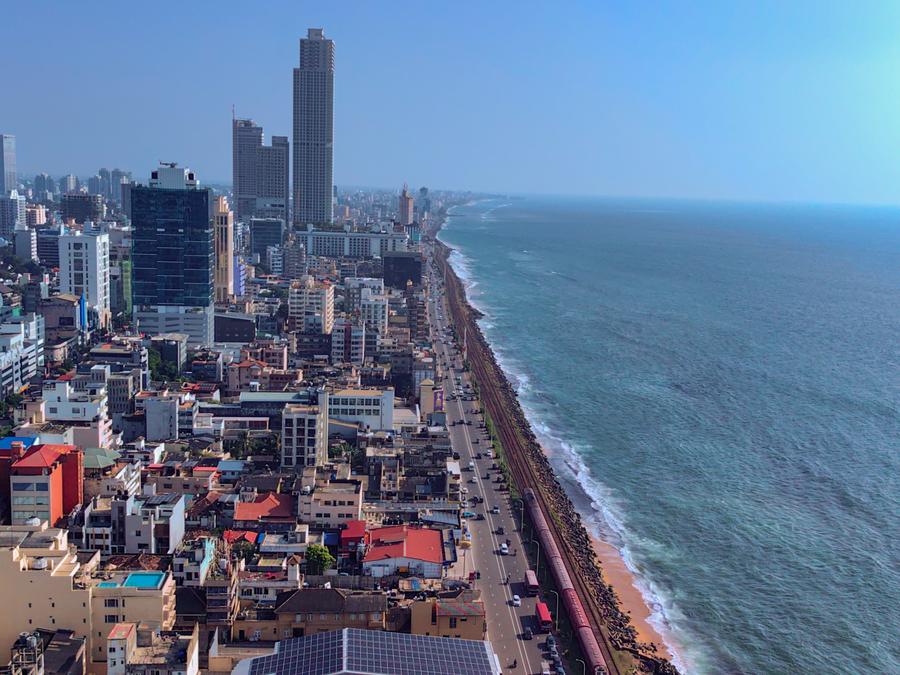 Asia Album: Beautiful scenery in Colombo, the capital of Sri Lanka-Xinhua