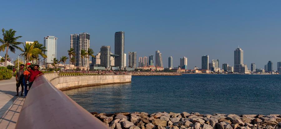 Asia Album: Beautiful scenery in Colombo, the capital of Sri Lanka-Xinhua