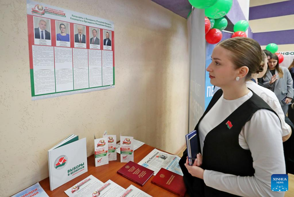 Early voting for presidential elections begins in Belarus-Xinhua