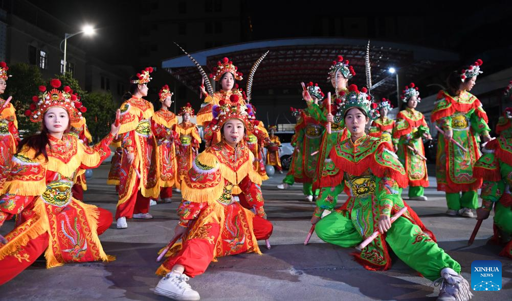Local Yingge dance troupes busy in rehearsing for performances to greet ...