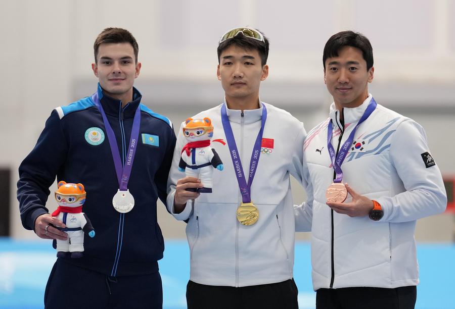 Olympic champ Gao leads Chinese speed skaters' 3-gold haul on Day 1 at ...