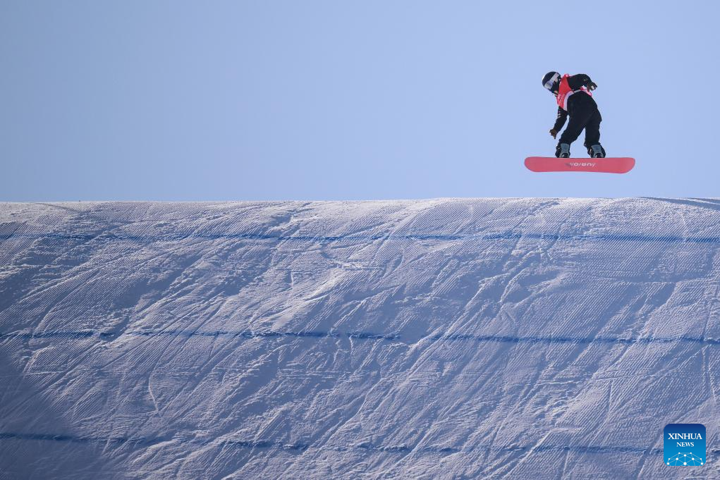 China's Xiong Shirui wins women's snowboard big air at Asian Winter ...