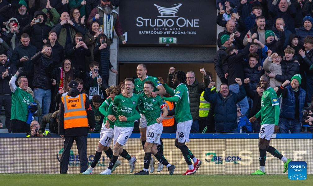 FA Cup: Plymouth Argyle FC vs. Liverpool FC-Xinhua