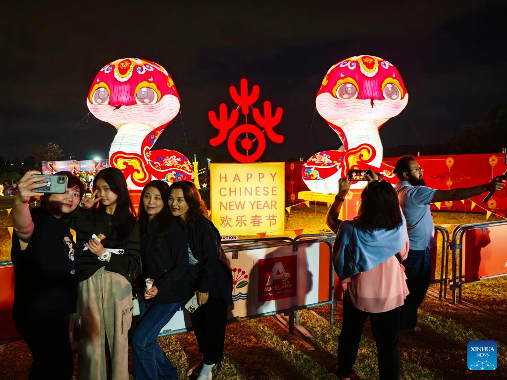Lantern Festival celebration held in Auckland, New Zealand-TIANSHANNET-天山网