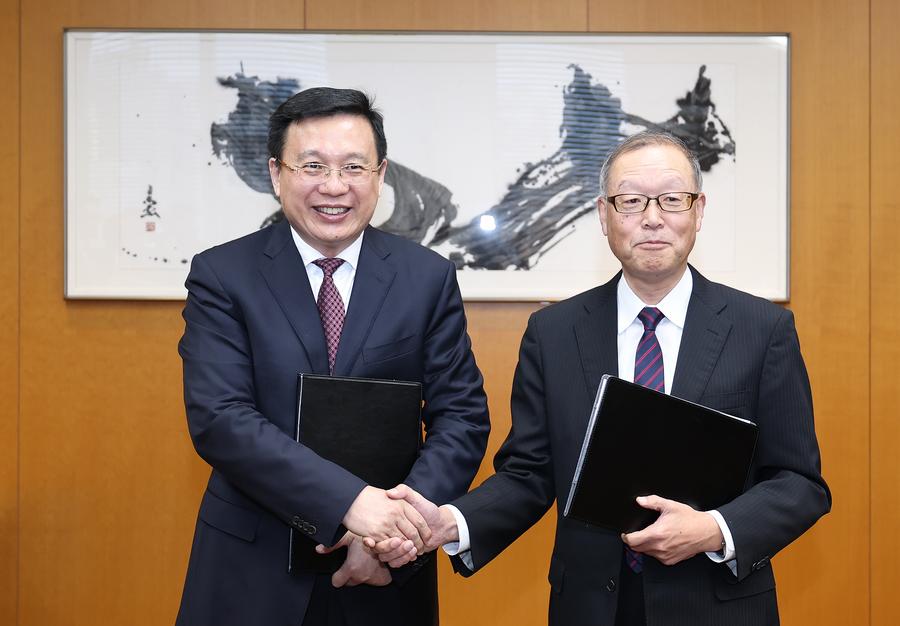 Xinhua, Jiji Press sign MoU on media cooperation-Xinhua