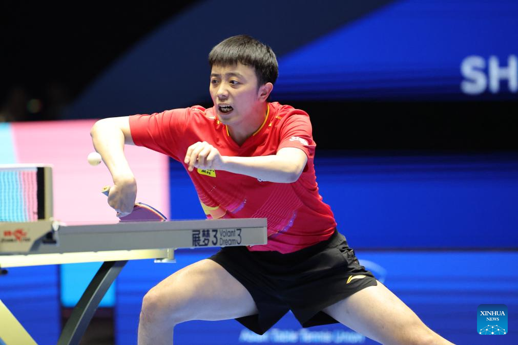 Lin, Sun pocket straight wins in ITTF-ATTU Asian Cup-Xinhua