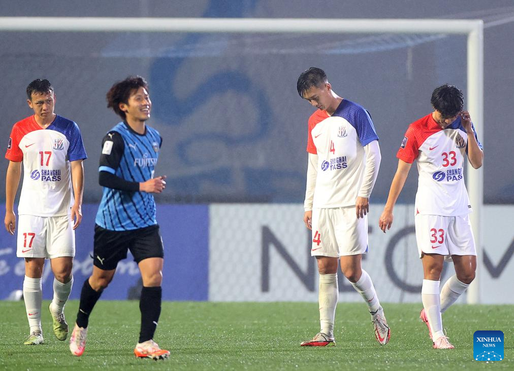 Shanghai Shenhua overwhelmed by Kawasaki Frontale at AFC Champions League-Xinhua