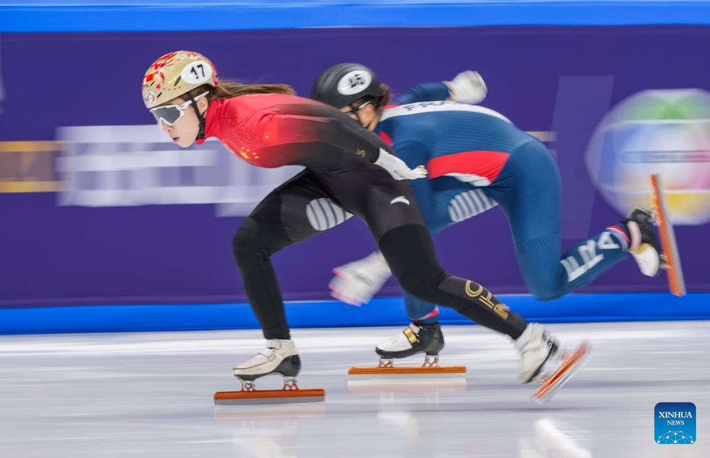 In pics: semifinals at ISU World Short Track Speed Skating Championships 2025-Xinhua