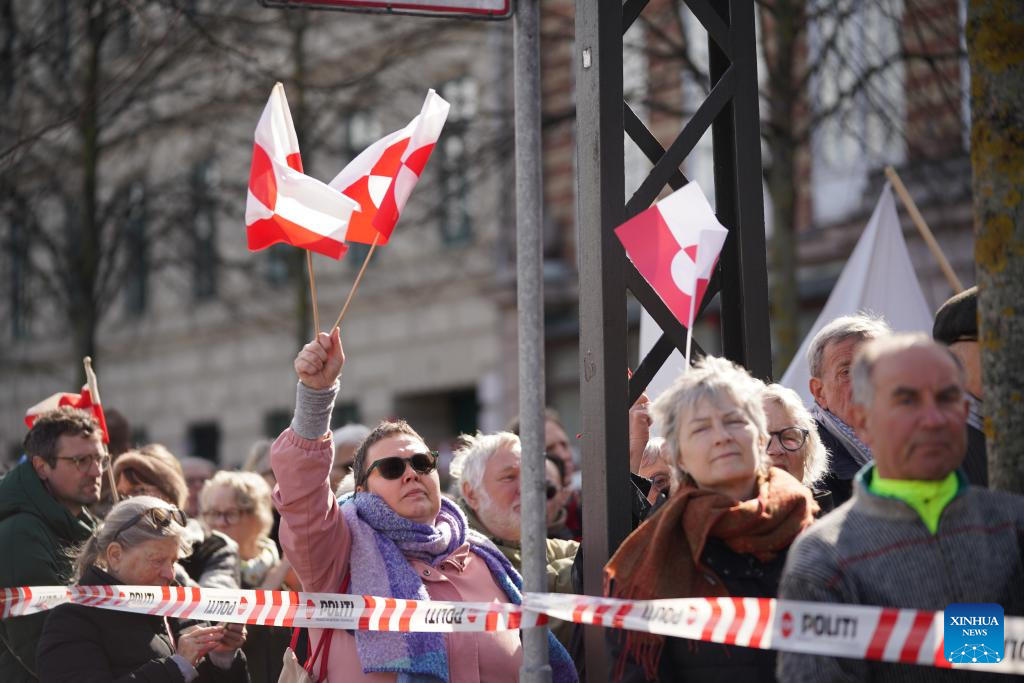 Protests erupt in Denmark over Vance's visit to Greenland-Xinhua