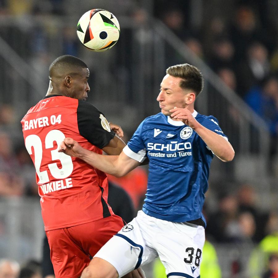 Bielefeld stuns holders Leverkusen to book historic German Cup final spot-Xinhua