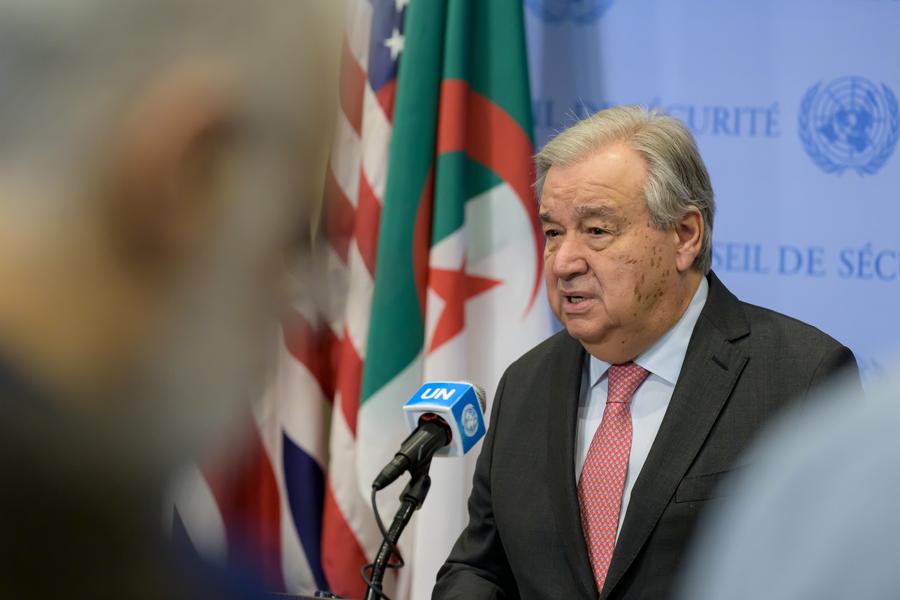 UN chief "deeply alarmed" by casualties in Gaza, calls for restoration ...