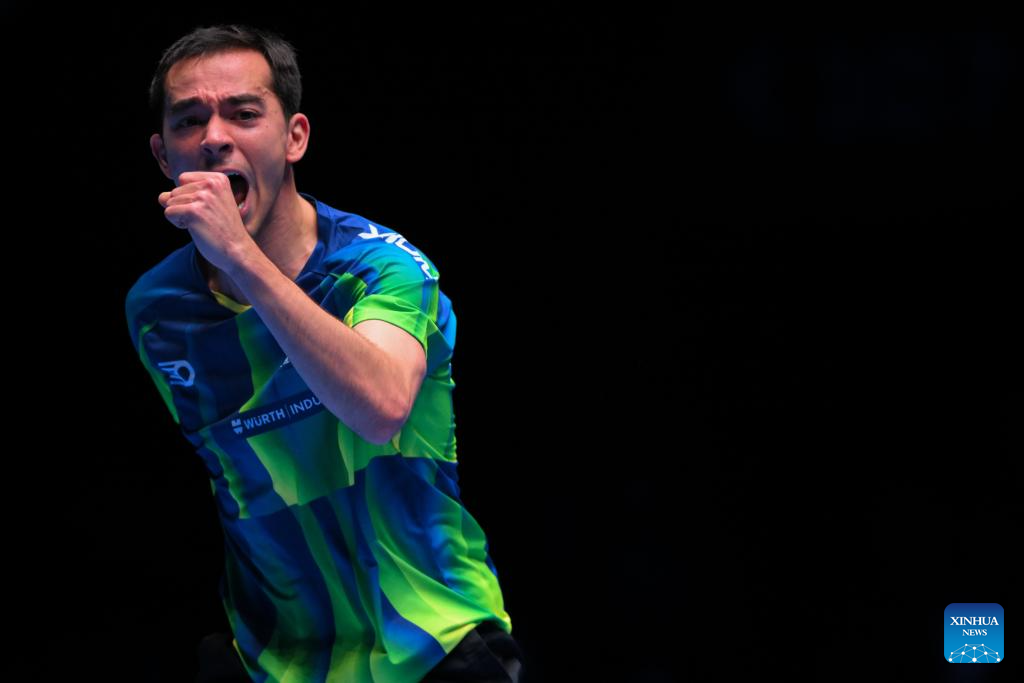 ITTF World Cup men's singles semifinal match: Wang Chuqin vs. Hugo ...
