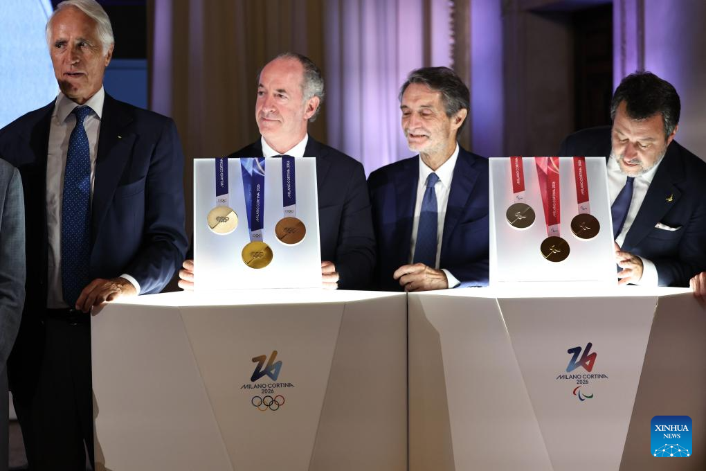 Medals for Milano Cortina 2026 Olympic and Paralympic Winter Games ...
