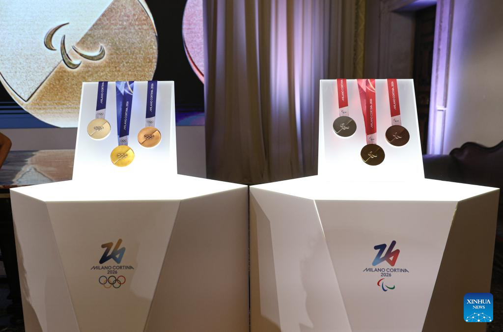 Medals for Milano Cortina 2026 Olympic and Paralympic Winter Games ...