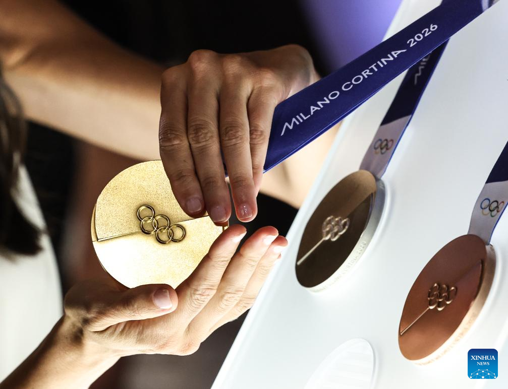 Medals for Milano Cortina 2026 Olympic and Paralympic Winter Games ...