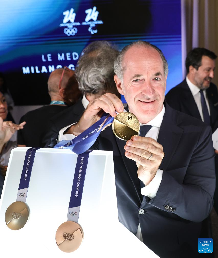 Medals for Milano Cortina 2026 Olympic and Paralympic Winter Games ...