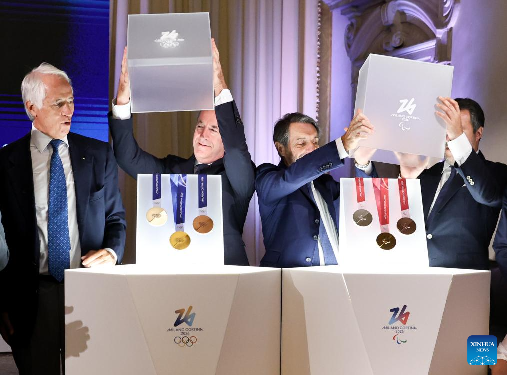 Medals for Milano Cortina 2026 Olympic and Paralympic Winter Games ...