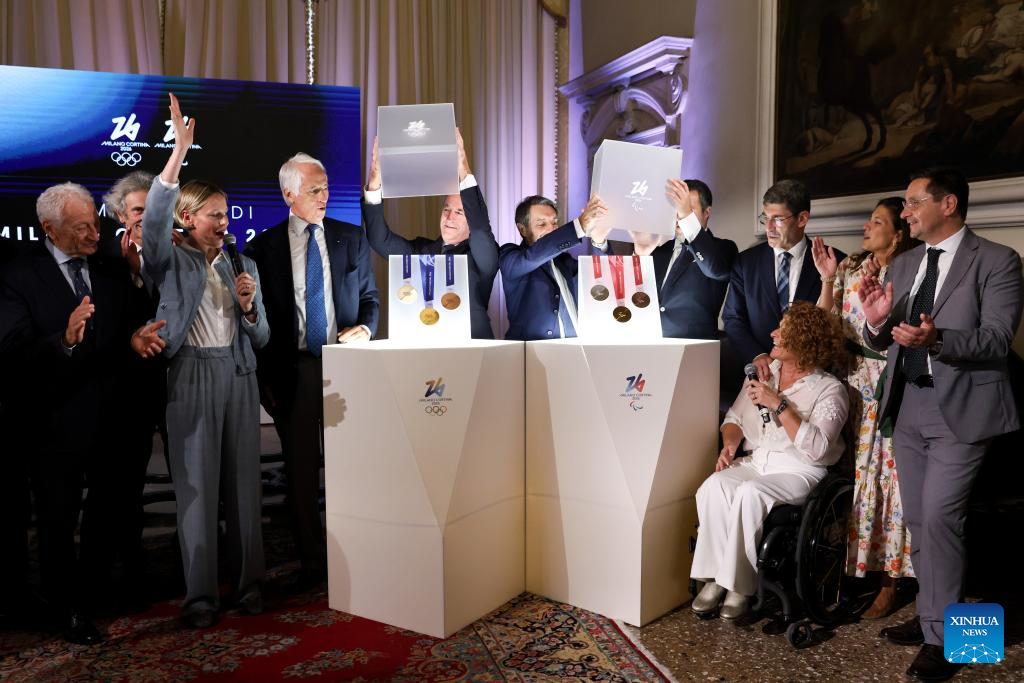 Medals for Milano Cortina 2026 Olympic and Paralympic Winter Games ...
