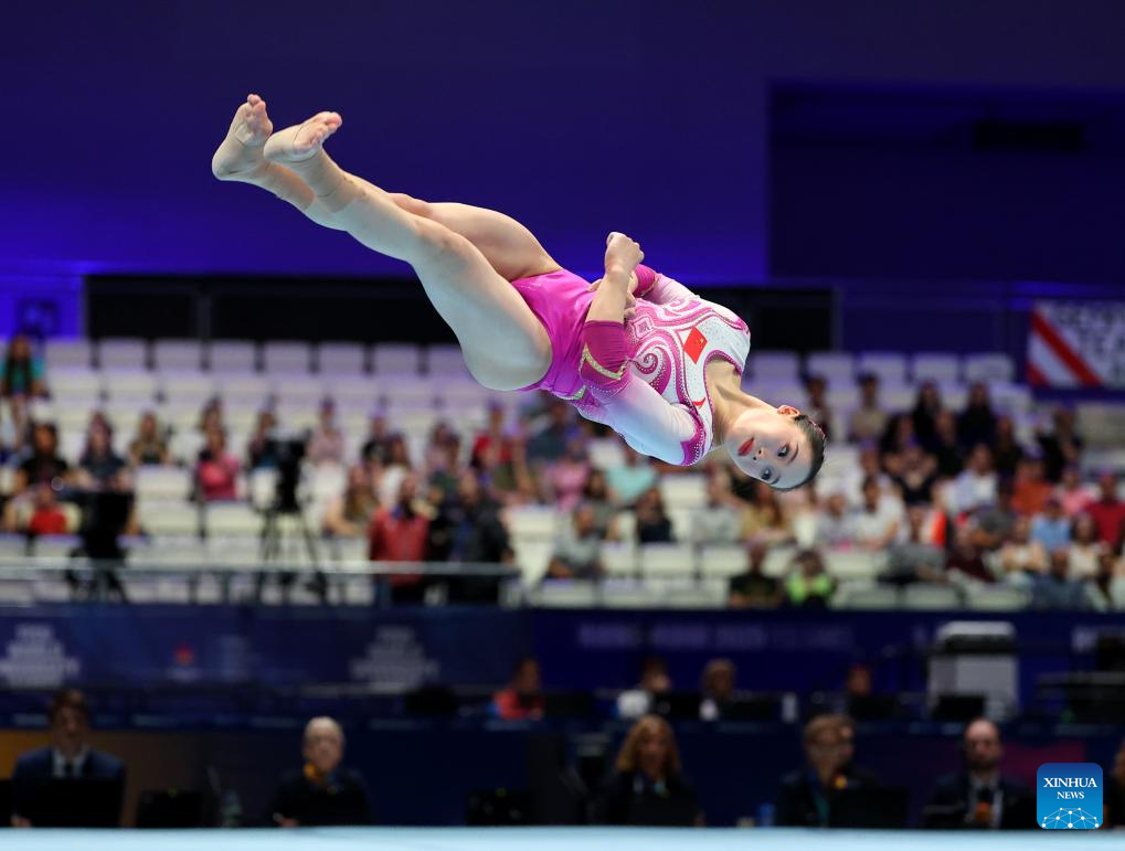 In pics: women's individual qualifications of artistic gymnastics event ...
