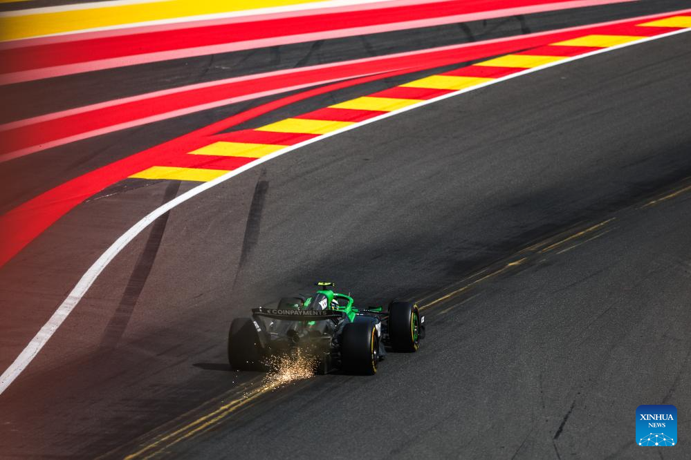 In pics: Sprint Qualifying of F1 Belgian Grand Prix-Xinhua