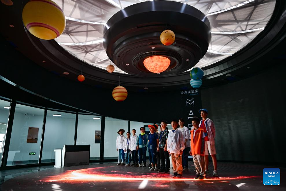 Lenghu Town in NW China's Qinghai transformed into sanctuary for ...