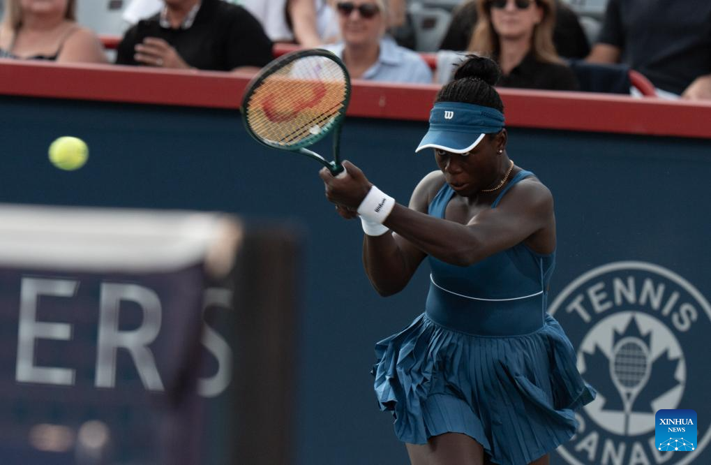Highlights of 2025 National Bank Open tennis tournament-Xinhua