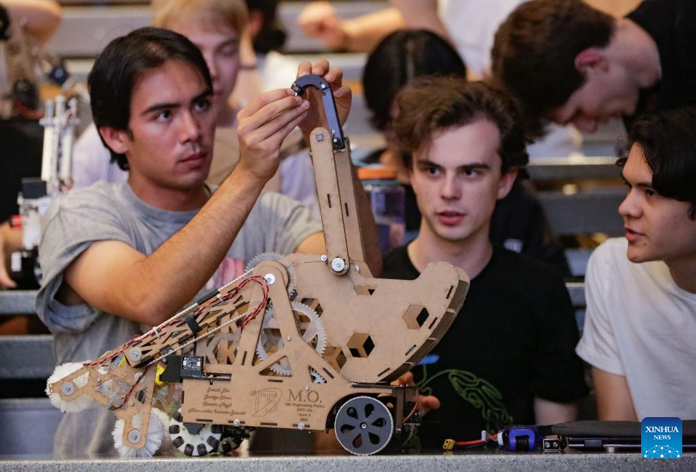Robotics competition held at University of British Columbia UBC in ...
