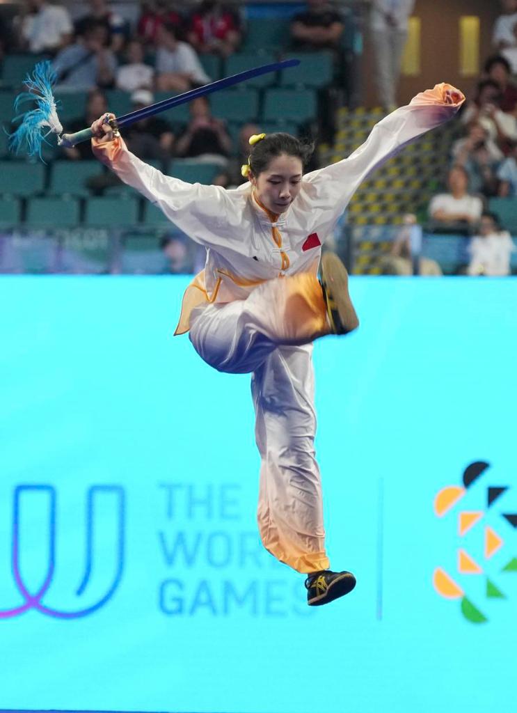 China's World Games gold medalist hopes to see Wushu at Olympics-Xinhua