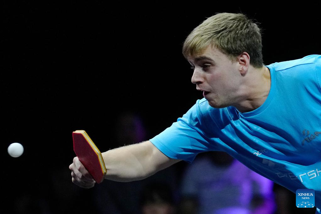 Men's singles semifinal match at WTT Champions Yokohama 2025: Wang ...