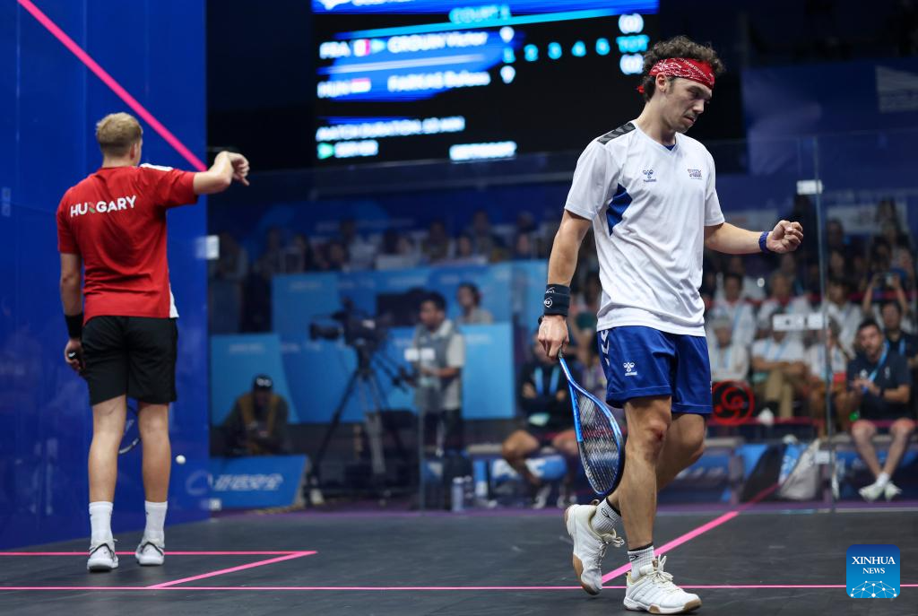 Crouin defends men's squash crown, Watanabe's sportsmanship shines at ...