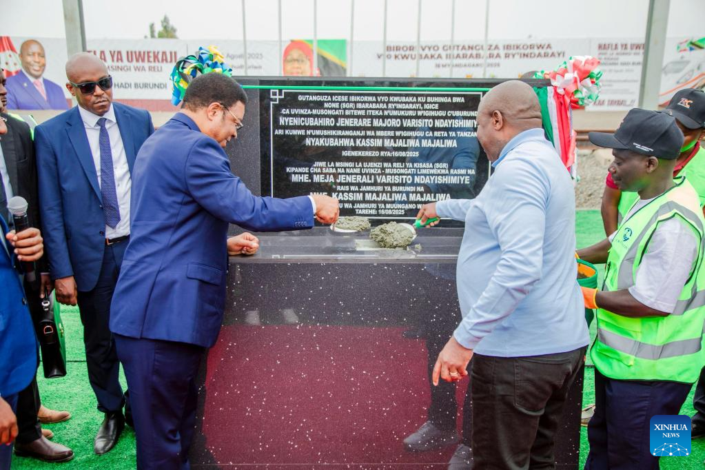 Tanzania, Burundi launch 2.15 bln USD cross-border railway project-Xinhua