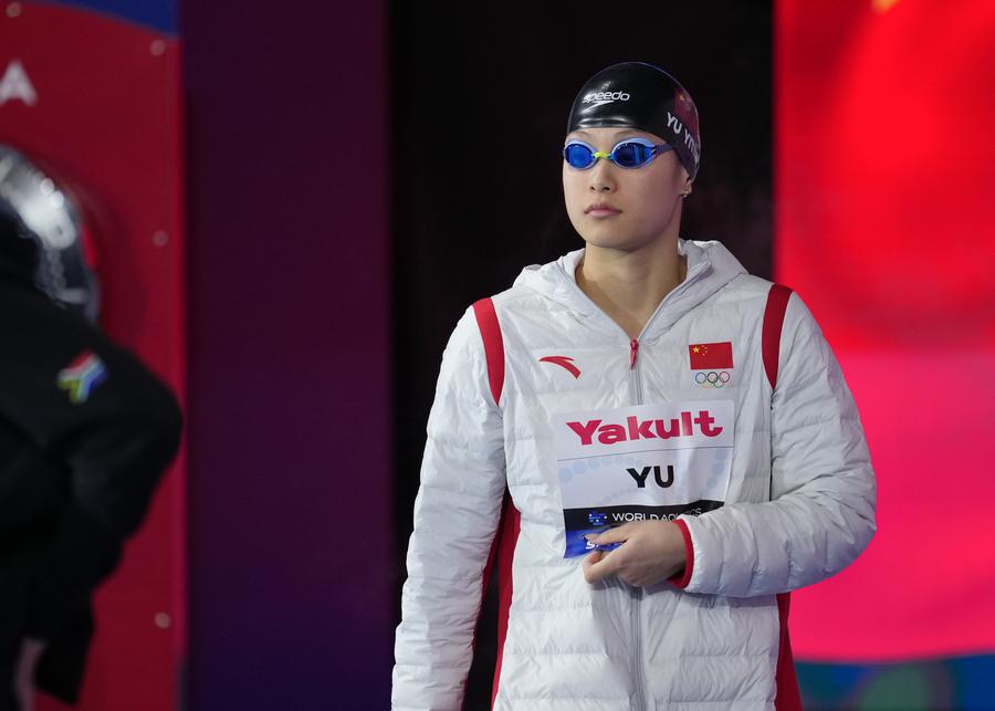 Yu Yiting marks 20th birthday with relay gold at China's National ...