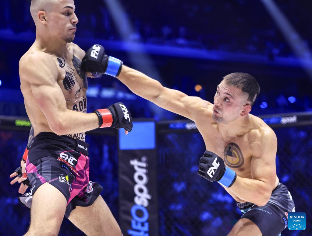In pics: Fight Nation Championship main card match-Xinhua