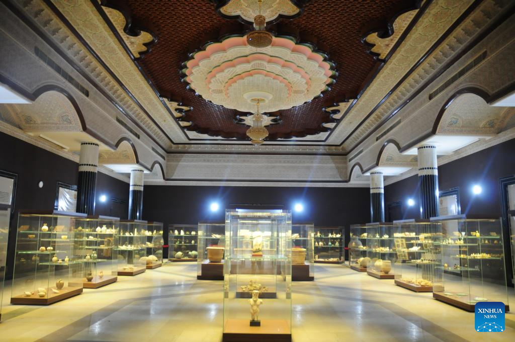 Exhibits at Basra Cultural Museum in Iraq-Xinhua