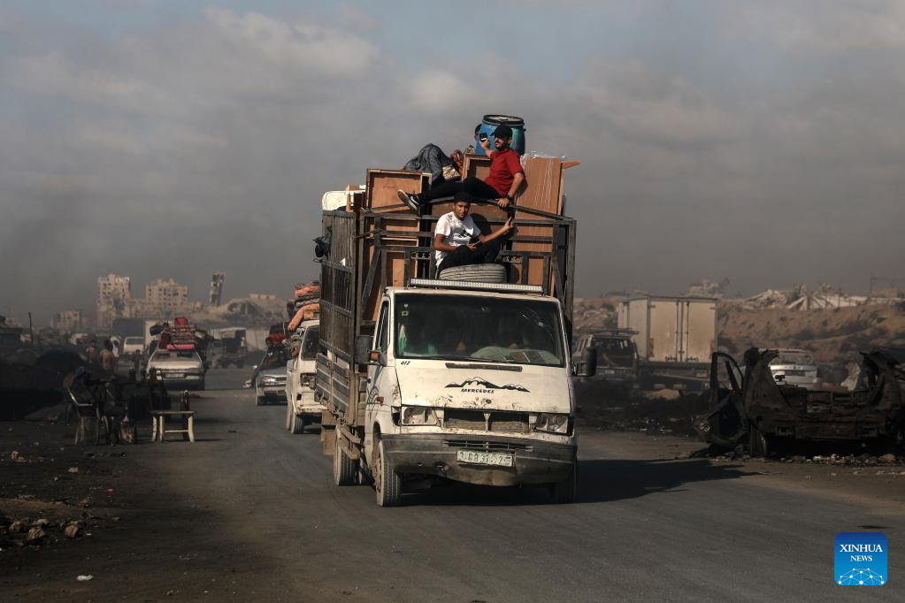 Israel orders mass evacuation of Gaza City ahead of expanded assault-Xinhua