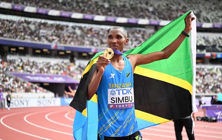 Simbu clinches Tanzania's first-ever World Championships gold with ...