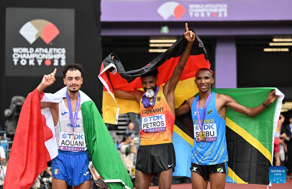 Alphonce Felix Simbu claims title in men's marathon final at World ...