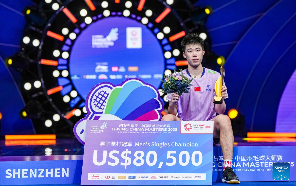 China's Weng, Jia/Zhang seize two titles at badminton China Masters -Xinhua