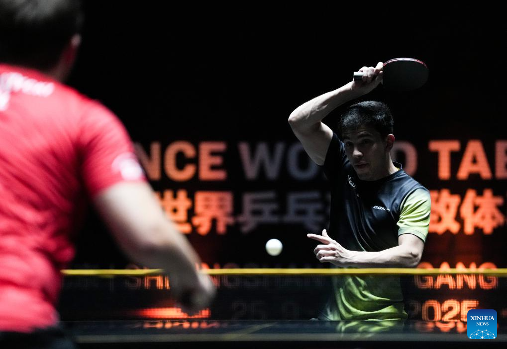 Highlights of 2025 World Table Tennis China Smash-Xinhua