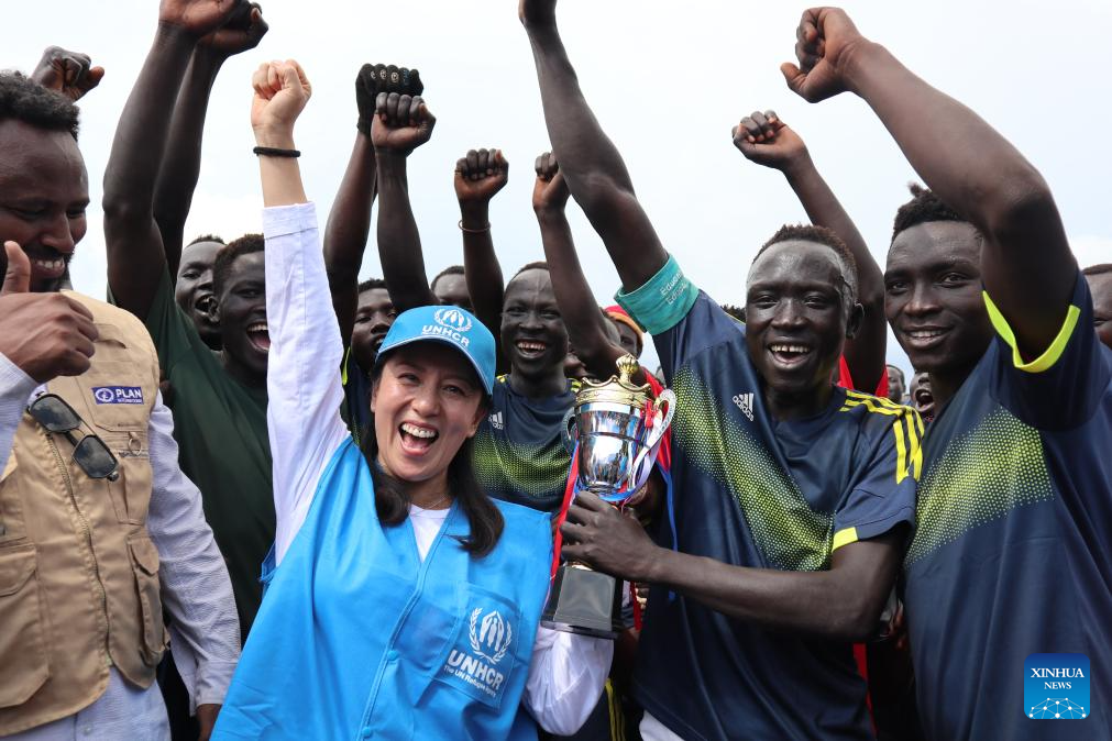UNHCR goodwill ambassador Yang Yang finds the true power of sports-Xinhua