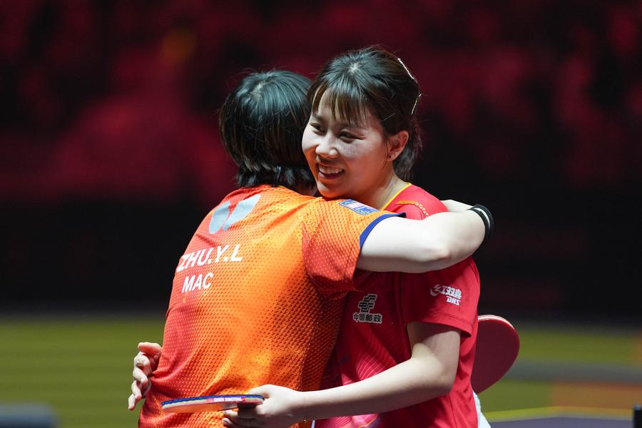 Feature: Zhu Yuling's remarkable journey back to table tennis pinnacle-Xinhua