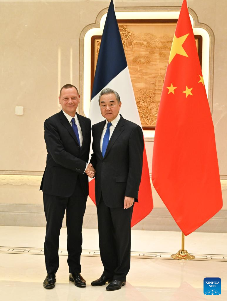 China, France hold 27th strategic dialogue-Xinhua